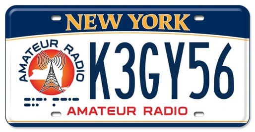 In New York, you can get a vanity license plate made special for ...