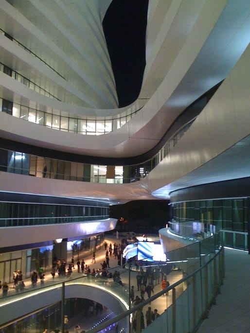Zaha Hadid opens Galaxy SoHo in Beijing | Blogs | Archinect