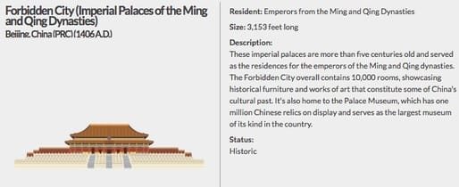 35 of the world's palaces gathered into one quaint, interactive ...