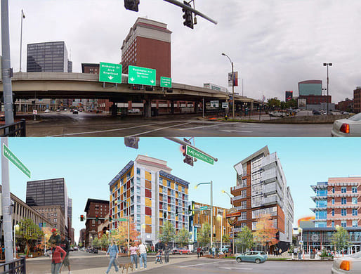 The "Park Over the Highway" is now underway | News | Archinect
