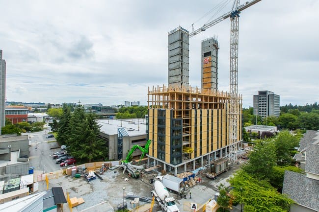 World's tallest wood building constructed in Vancouver | News | Archinect