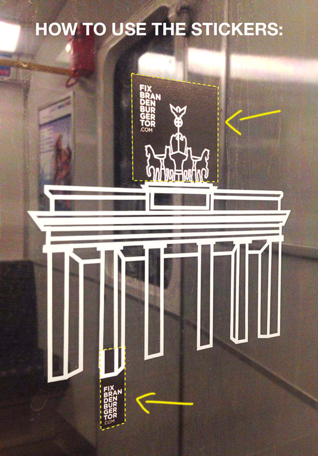 The guerrilla designers fixing an iconic, but hideous, symbol of Berlin ...