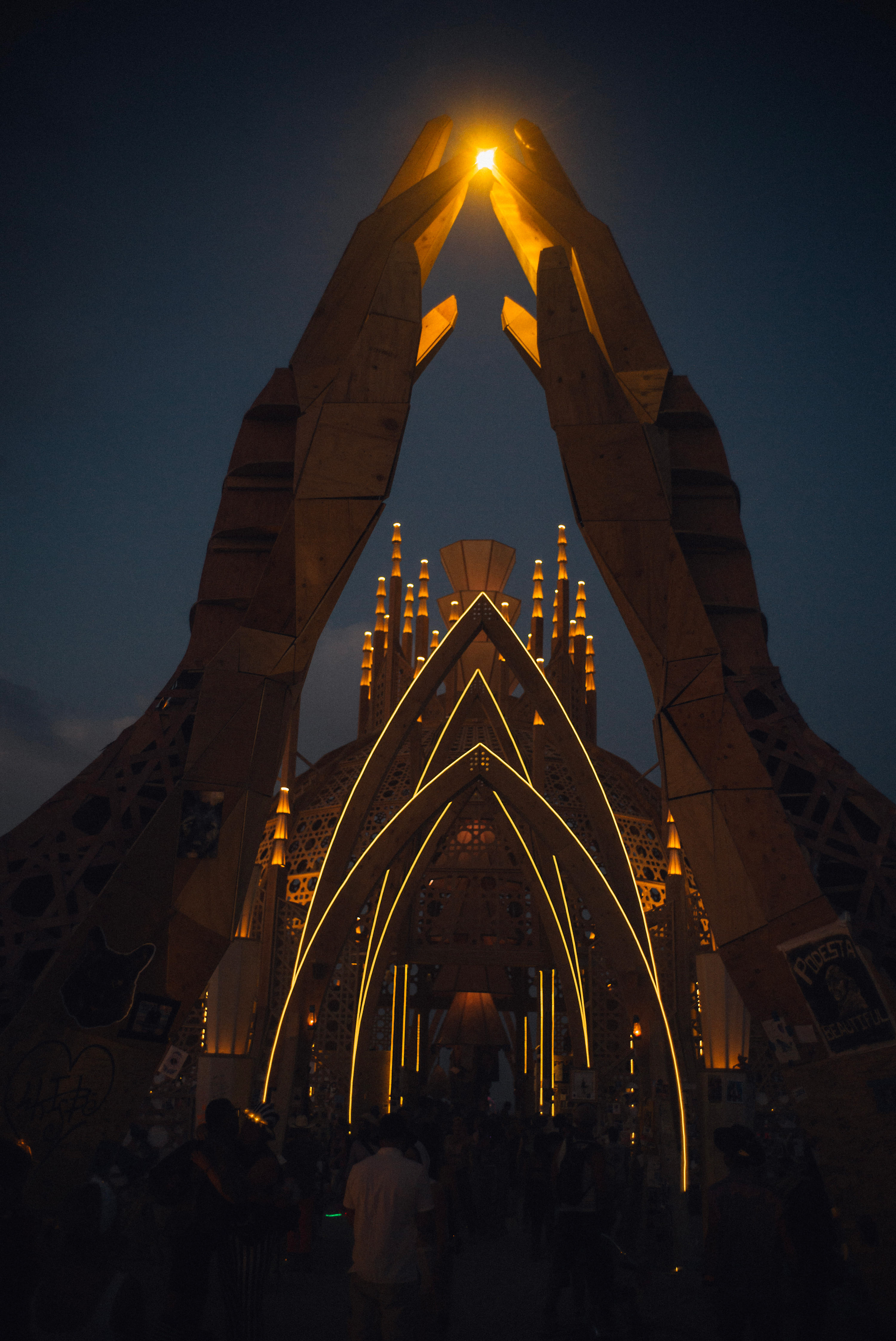 Inside the creation and demise of the Temple of Together at Burning Man ...