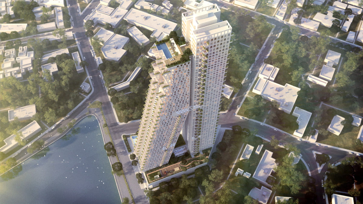 Altair Residences | Safdie Architects | Archinect