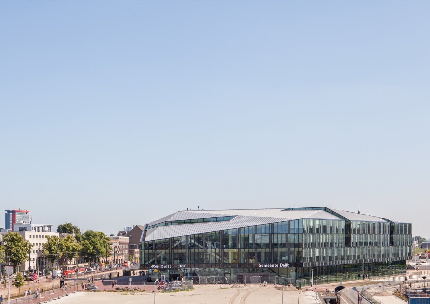 Mecanoo completes Delft City Hall and Train Station | News | Archinect