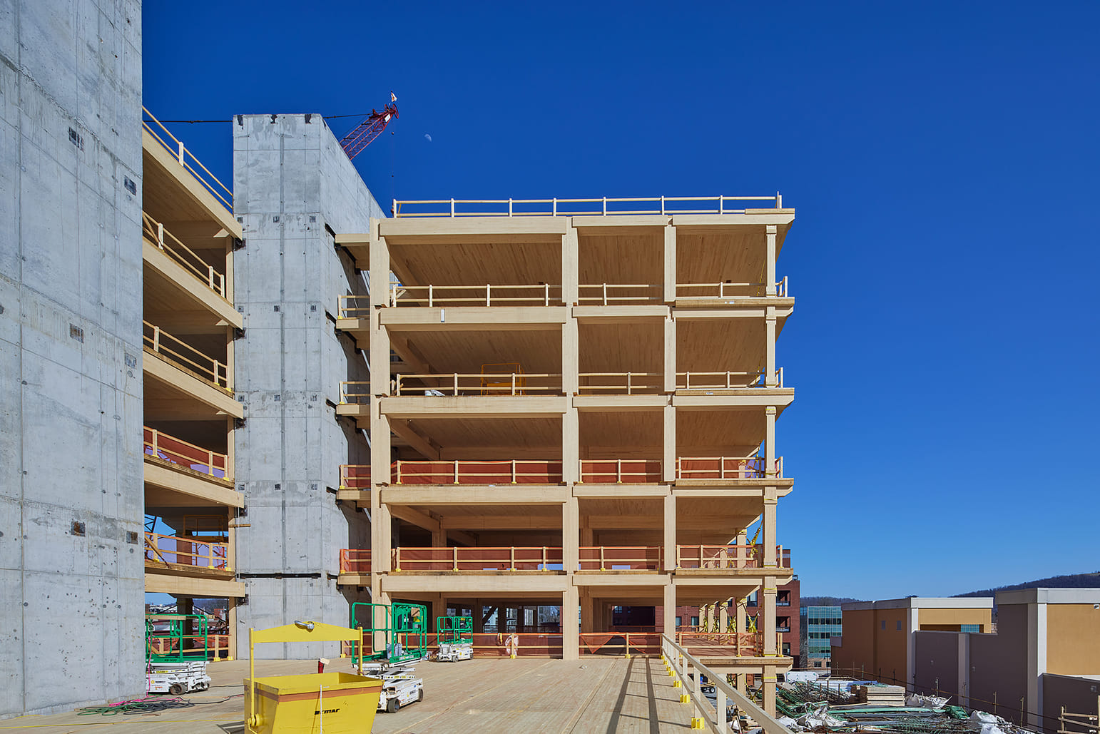 Check out the process behind Apex Plaza, the new tallest mass timber ...