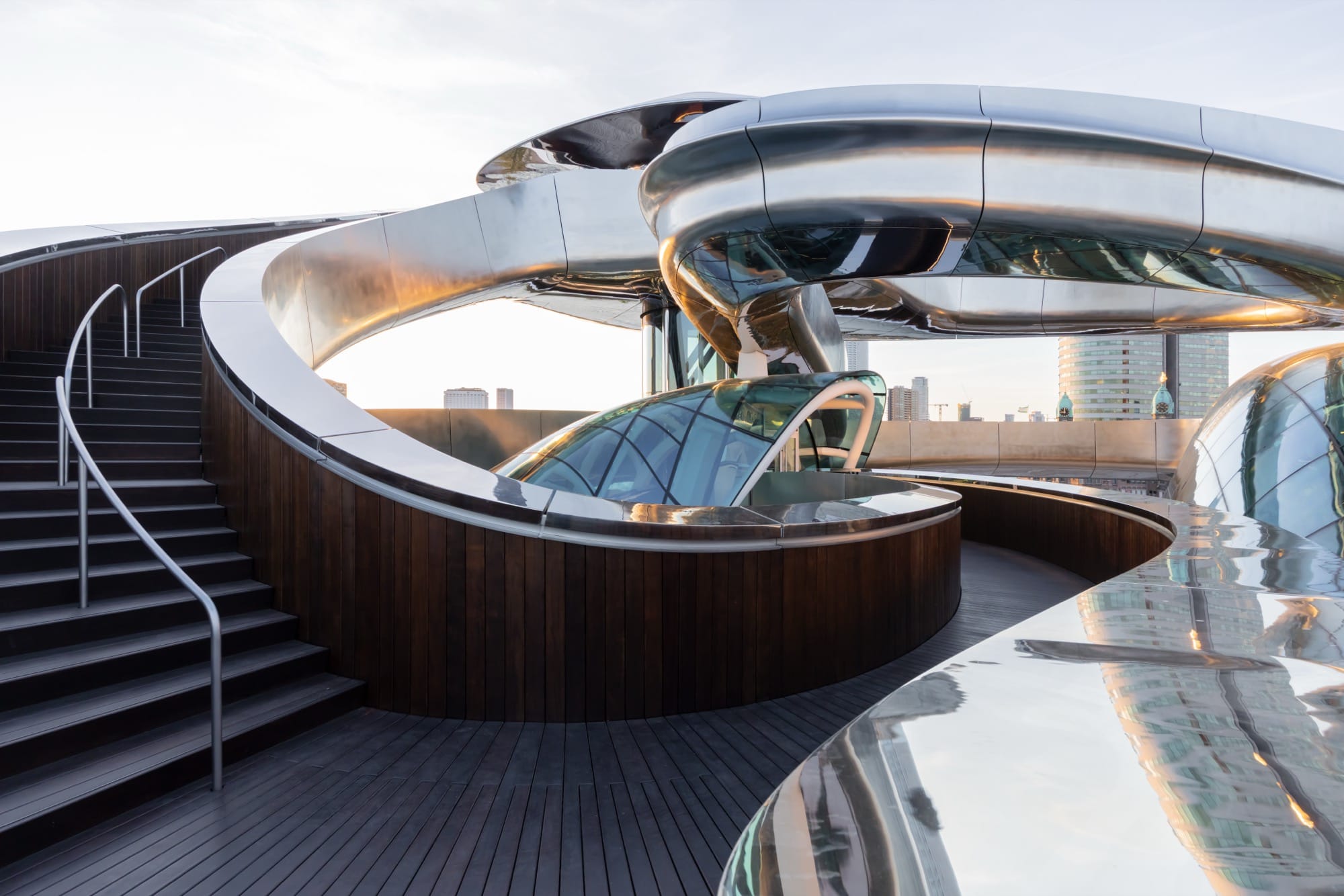 MAD’s Fenix Museum opens in Rotterdam crowned by double-helix staircase ...