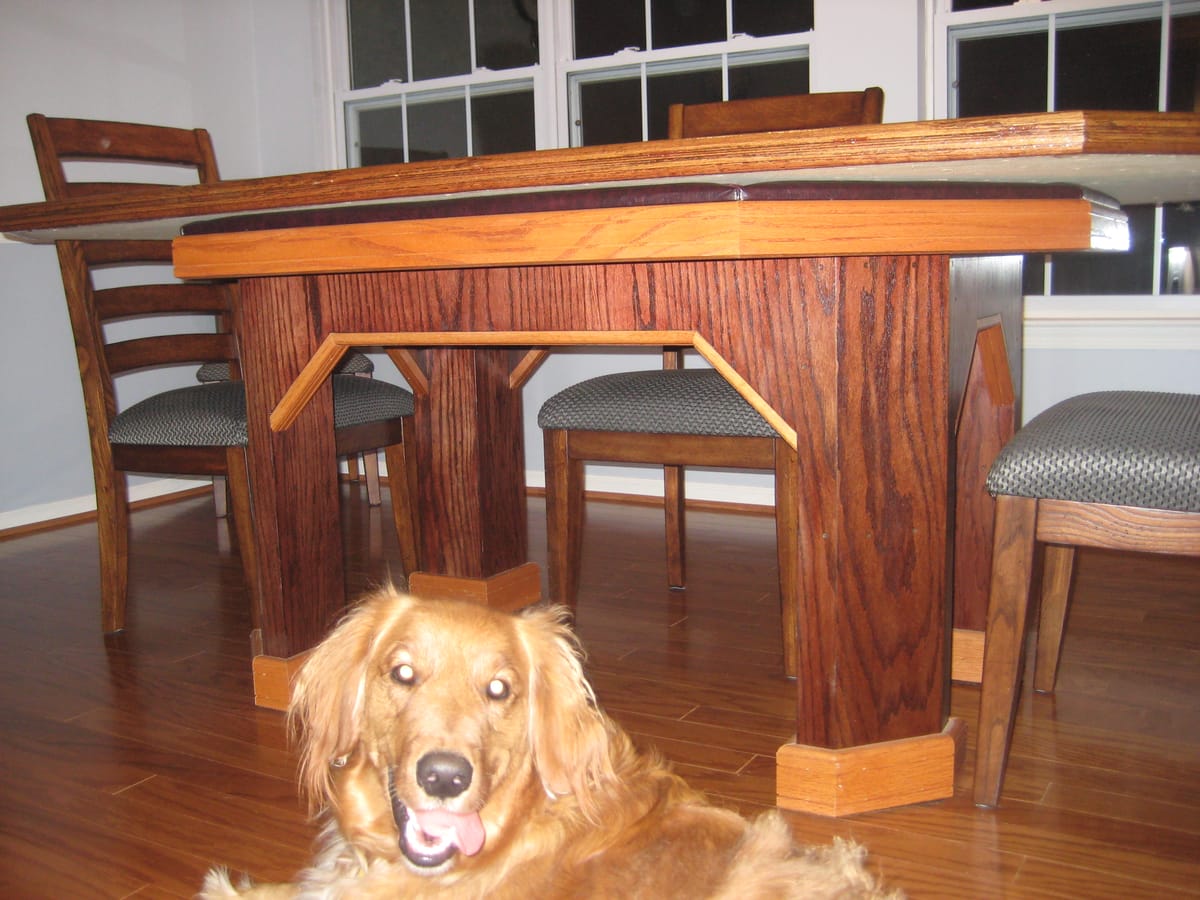 Improv His and Hers Dining Room Table | Nicholas Marucci | Archinect