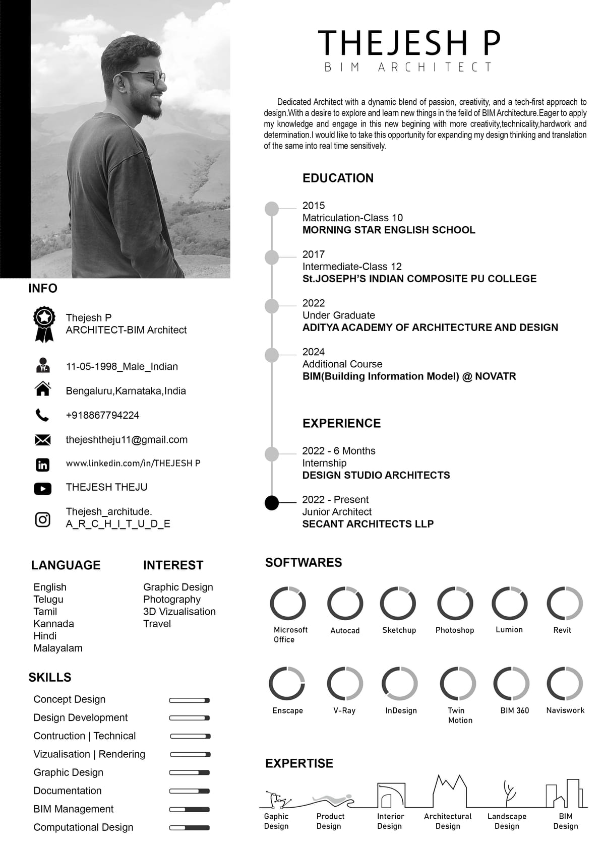 Portfolio | Thejesh P | Archinect