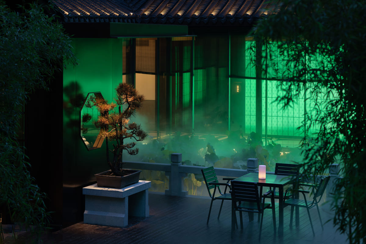 Purple Garden Restaurant by LDP (Lei Design and Production) | Lei Design and Production (LDP ...