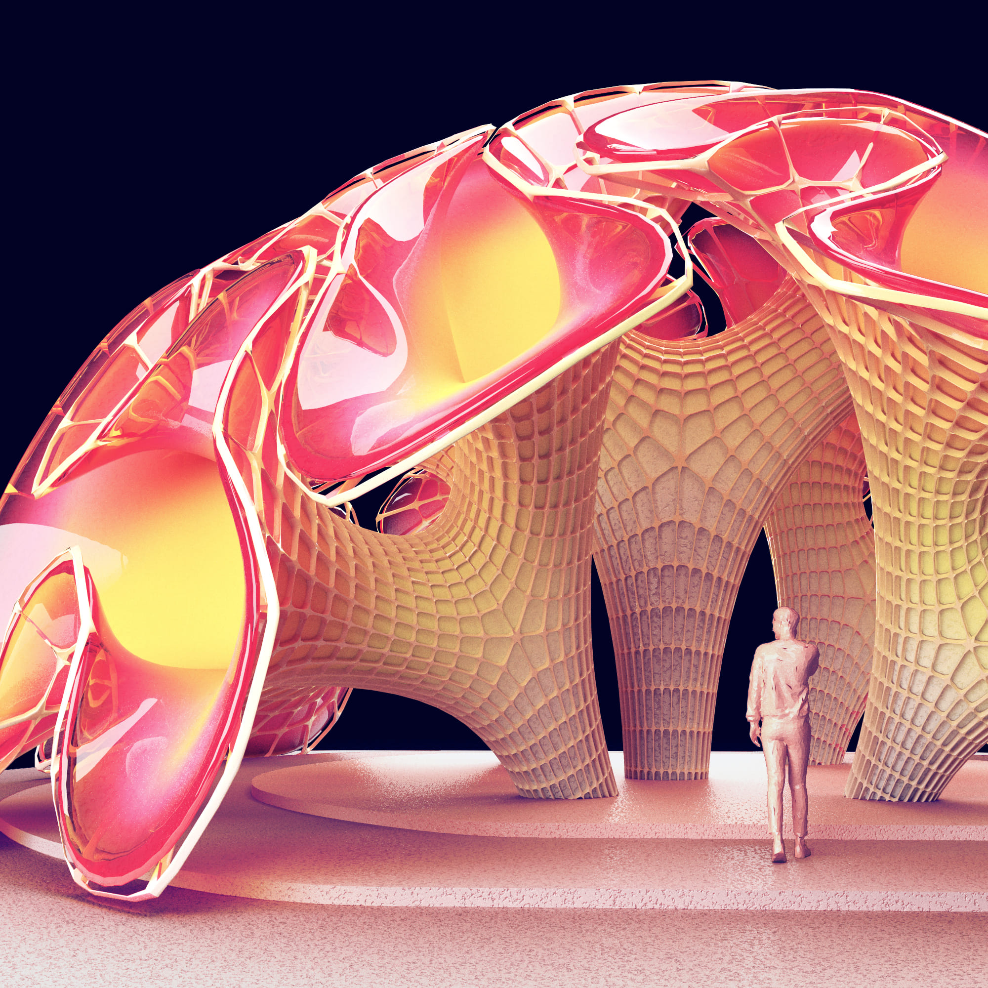 TOPOMORPHO - Spring Pavilion | Ignacio Revenga Gomez-Selles | Archinect