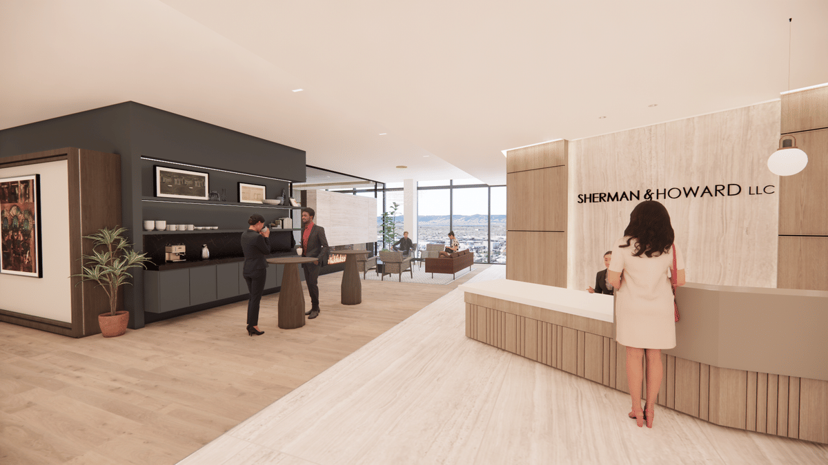 Stantec designs hybrid office for Sherman & Howard at Block 162 ...