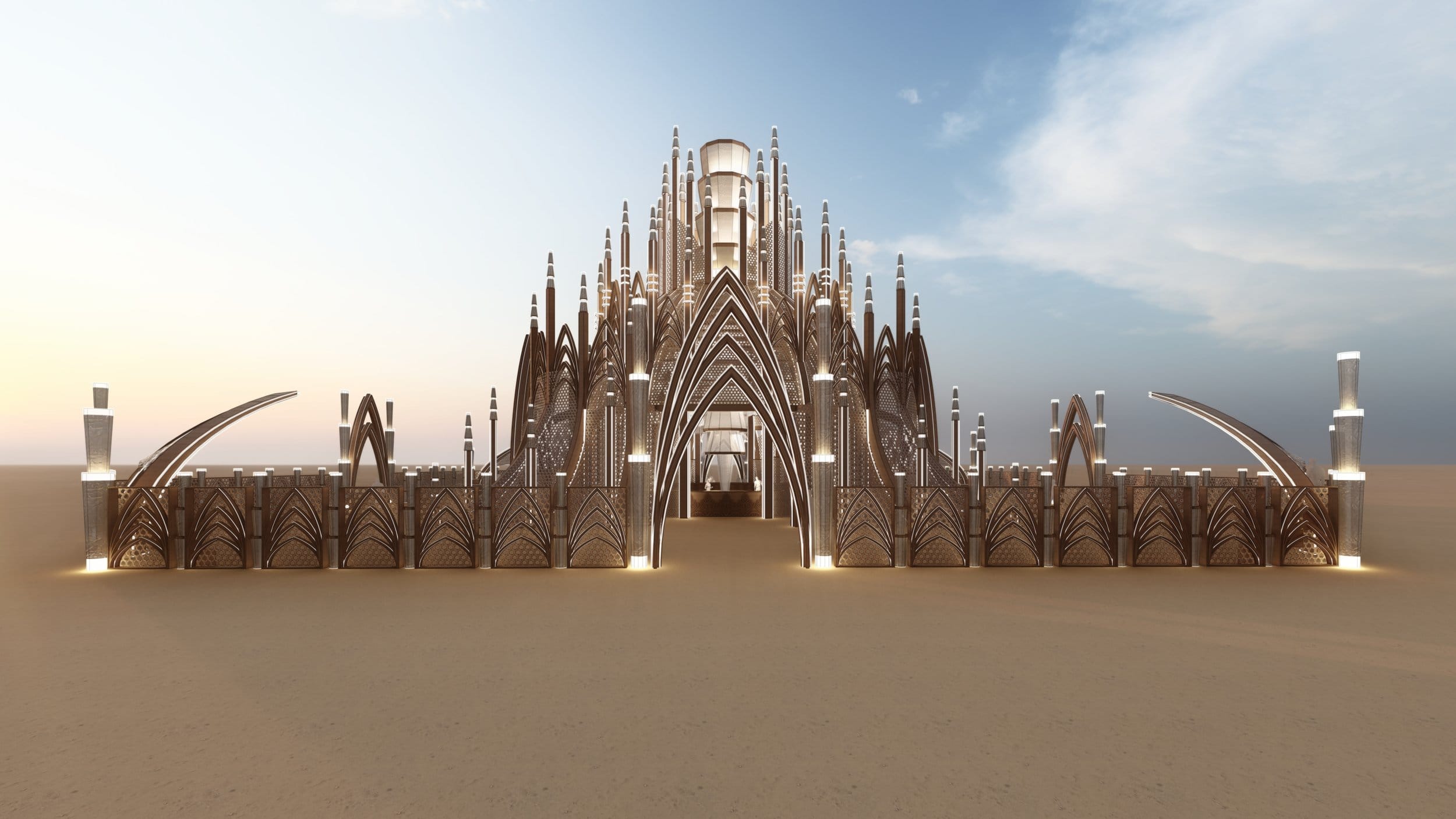 Burning Man unveils first-ever Black Rock City Temple design from ...