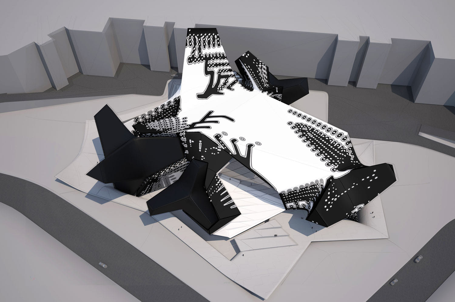 Moscow New NCCA Entry by Tom Wiscombe Design