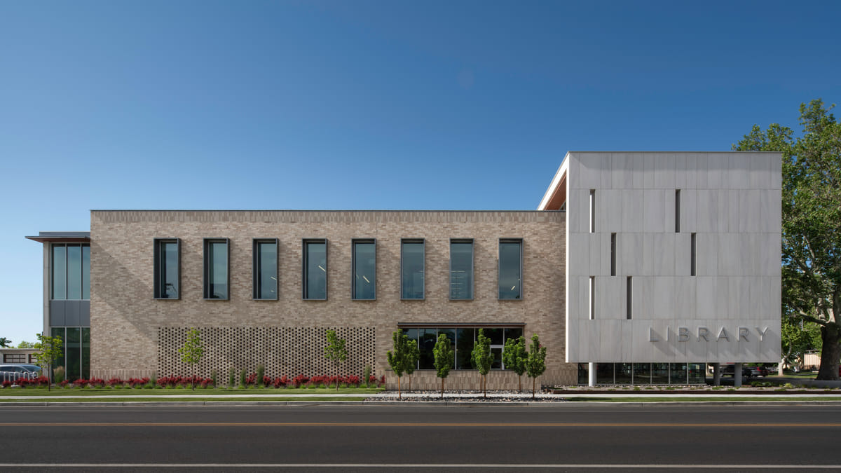 Spanish Fork Library Hall | Blalock & Partners | Archinect