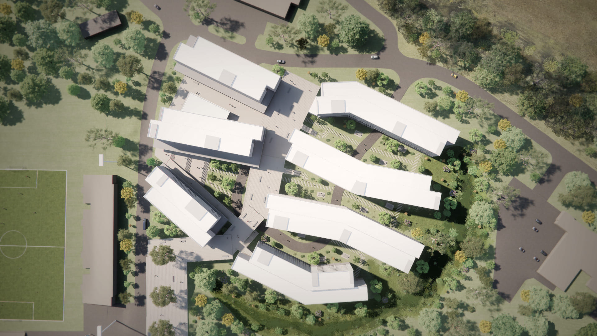 SOM, Mithun sign on to deliver seven-building Munger Hall replacement ...