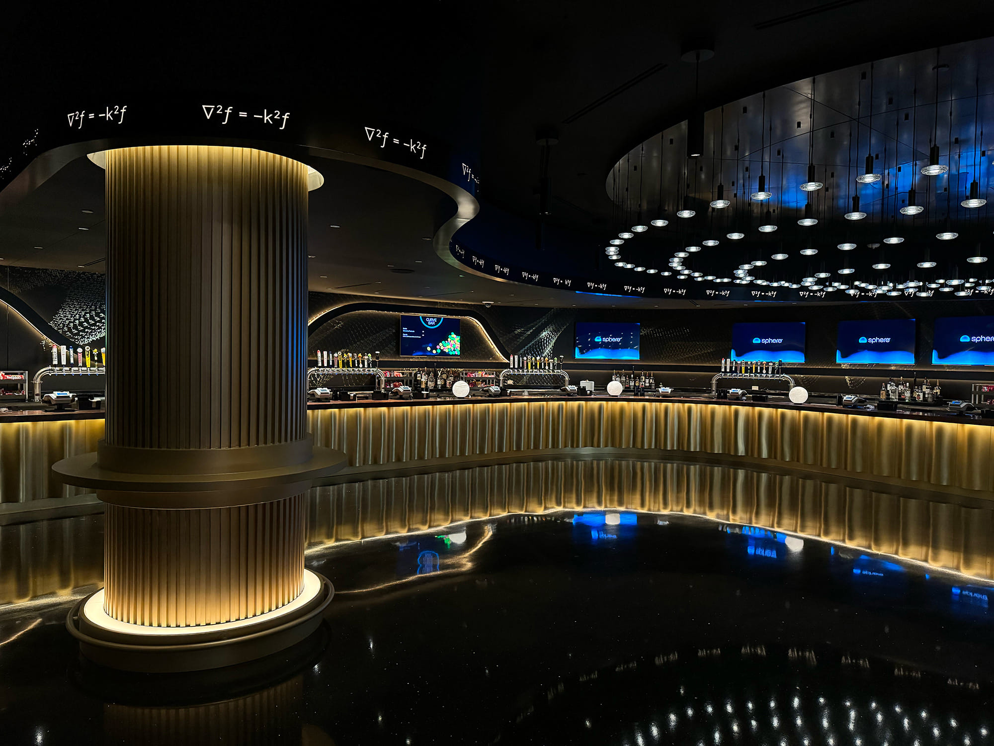 Take a look inside the Las Vegas Sphere's interior and lighting designs ...