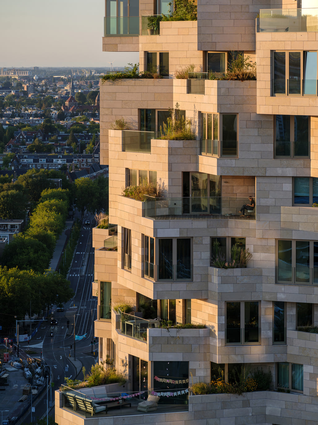 Take a closer look at MVRDV's newly-opened Amsterdam 'Valley' towers ...