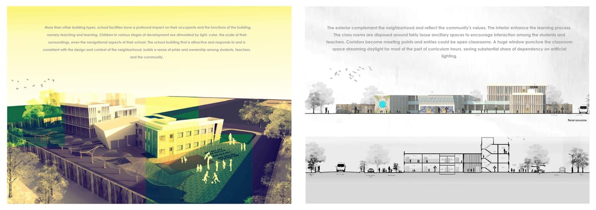 Primary School Design, Dwarka | Mayank Sahai | Archinect