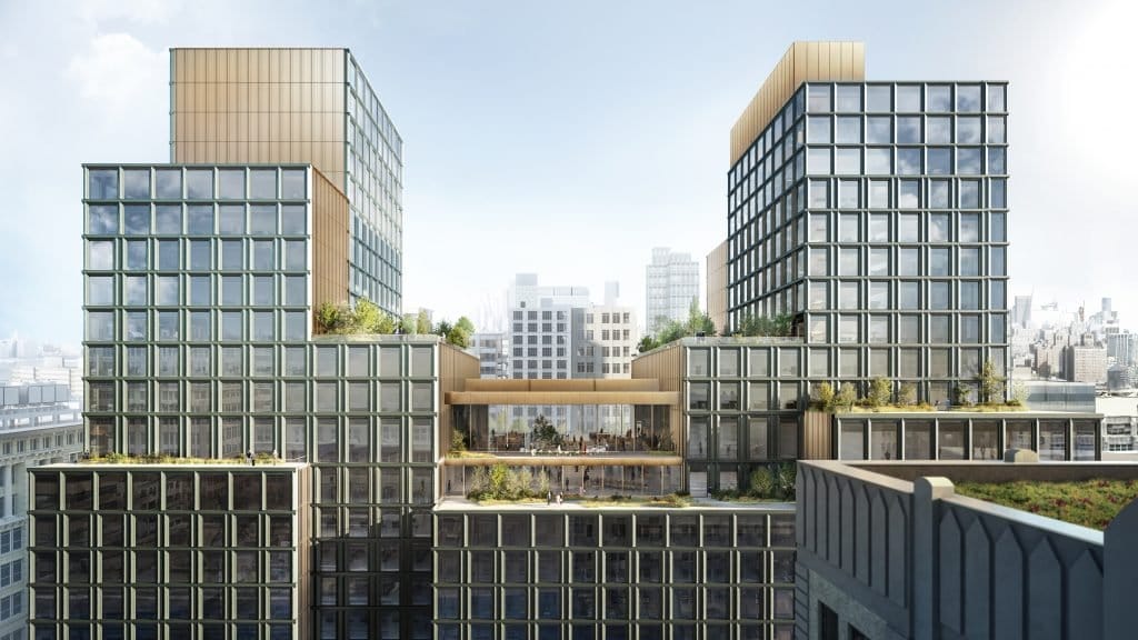 SOM reveals designs for new Disney HQ in Hudson Square | News | Archinect