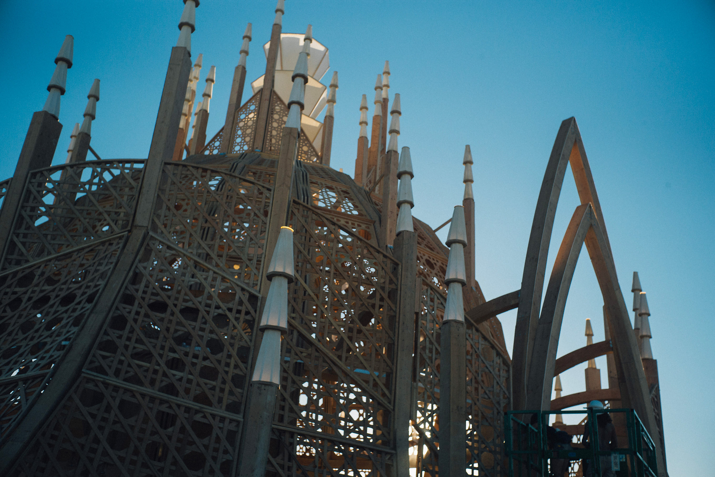Inside the creation and demise of the Temple of Together at Burning Man ...
