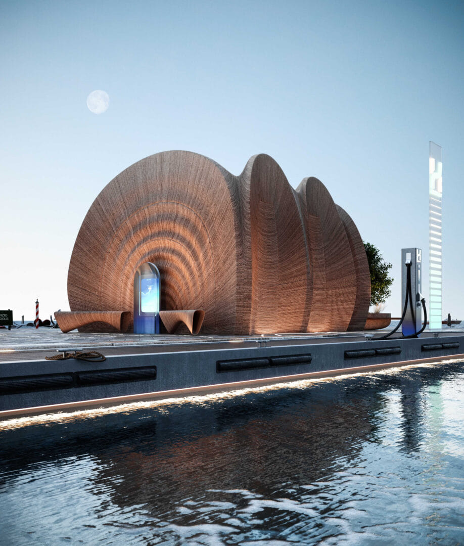 Zaha Hadid Architects designs world's first green hydrogen refueling network for recreational ...