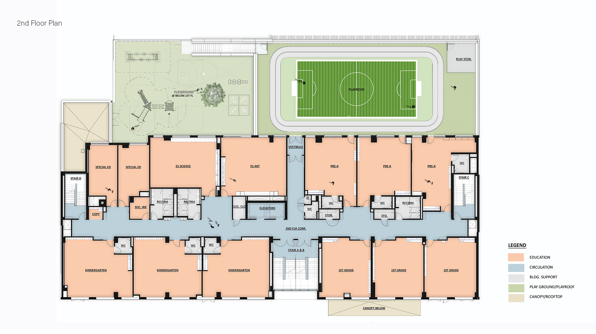 Girls Prep Bronx II Elementary | GF55 Architects | Archinect