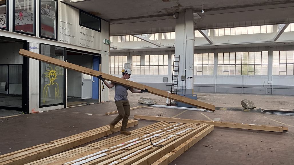 ETH Zurich students construct timber dome entirely from waste materials ... ETH Zurich students construct timber dome entirely from waste materials ...