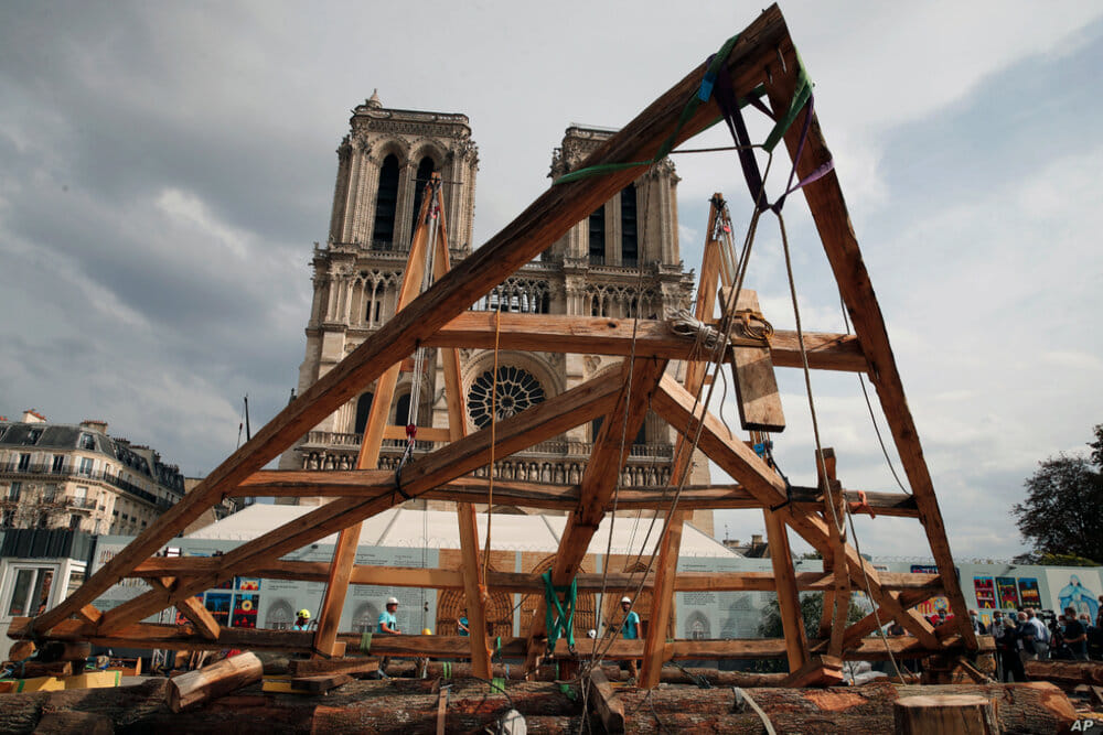 The Catholic University of America is constructing a replica of a Notre ...