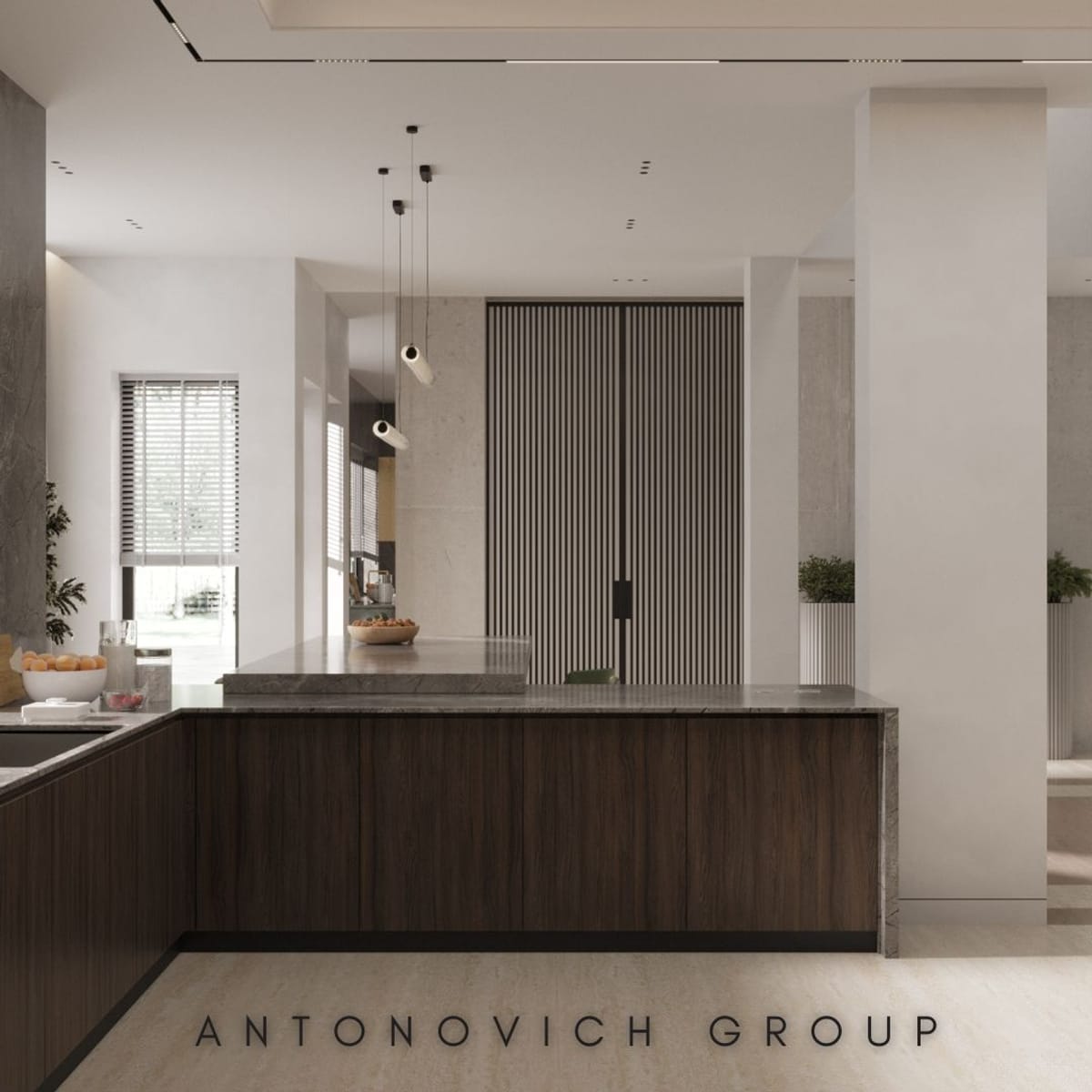 Modern Functional Kitchen Interior Design | Luxury Antonovich Design ...