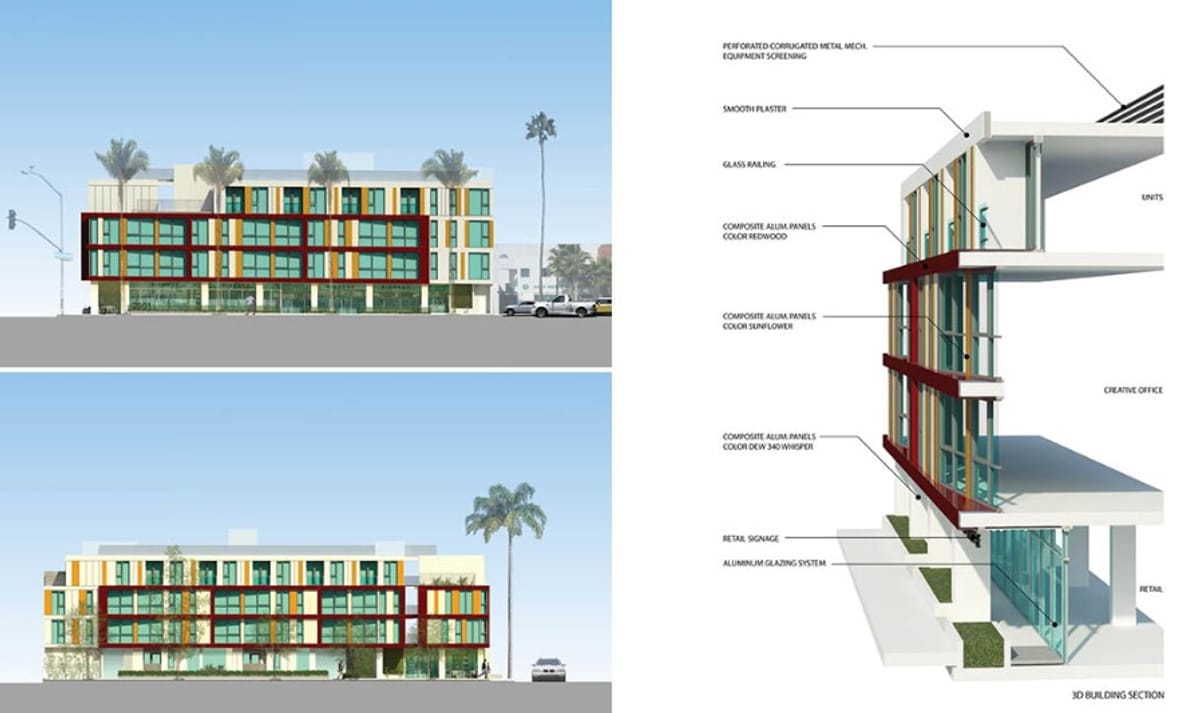 Santa Monica and Yale Mixed Use | Cole Garrison | Archinect