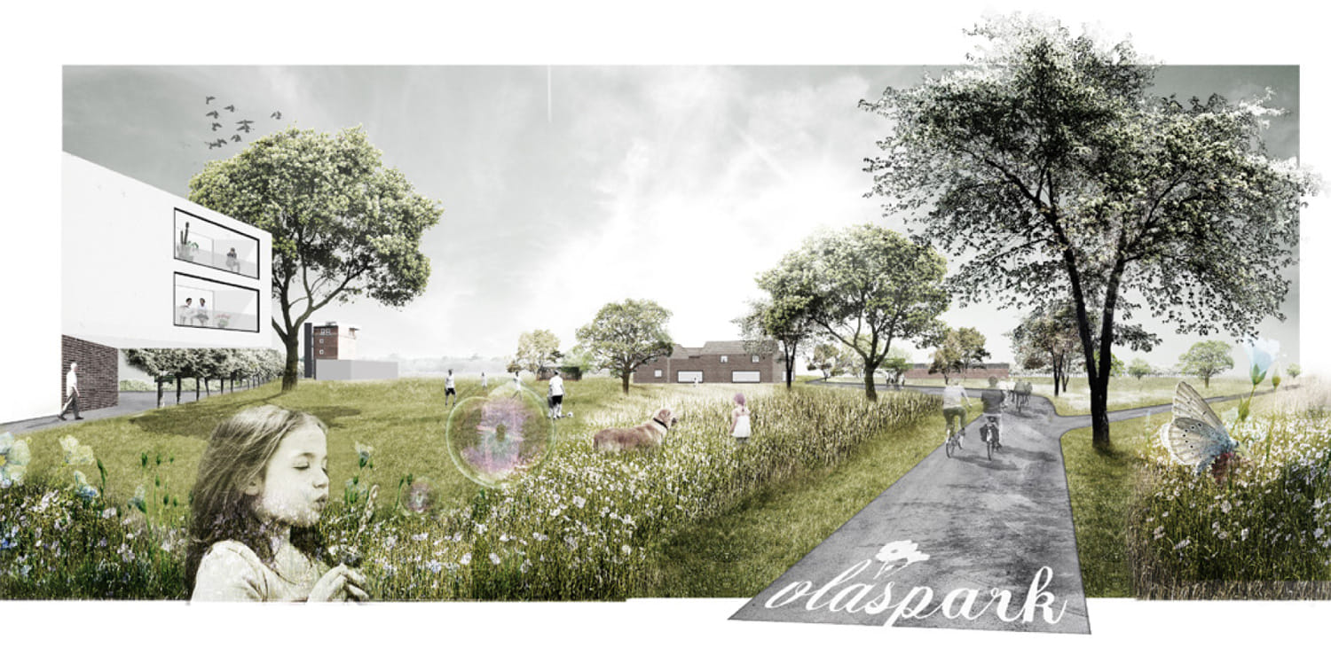 DELVA Landscape Architects and plusofficearchitects designs Vlaspark ...