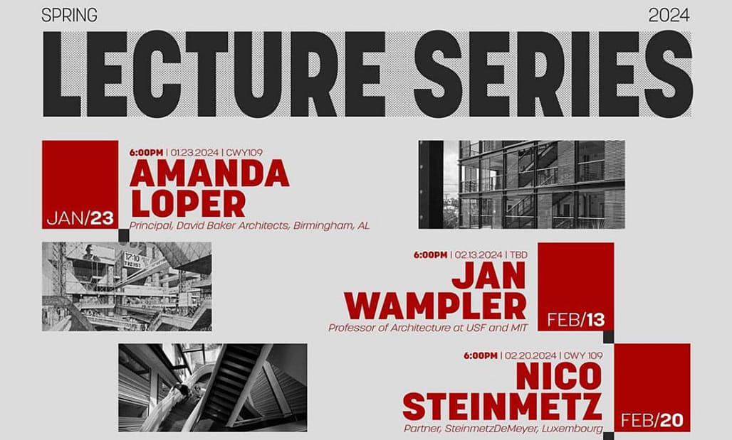 Get Lectured: University of South Florida, Spring '24 | News | Archinect