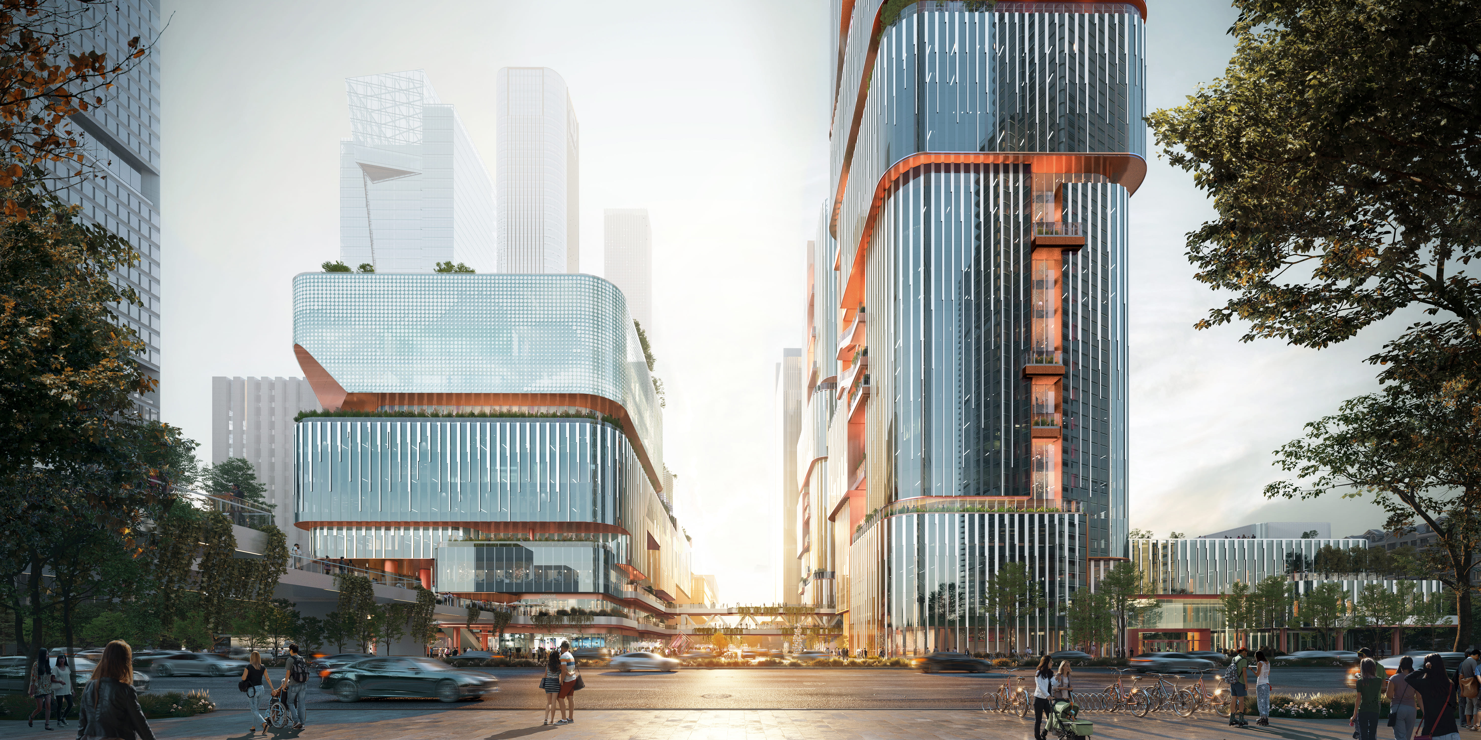 Büro Ole Scheeren designs mixed-use Scenic City for Shenzhen's high ...