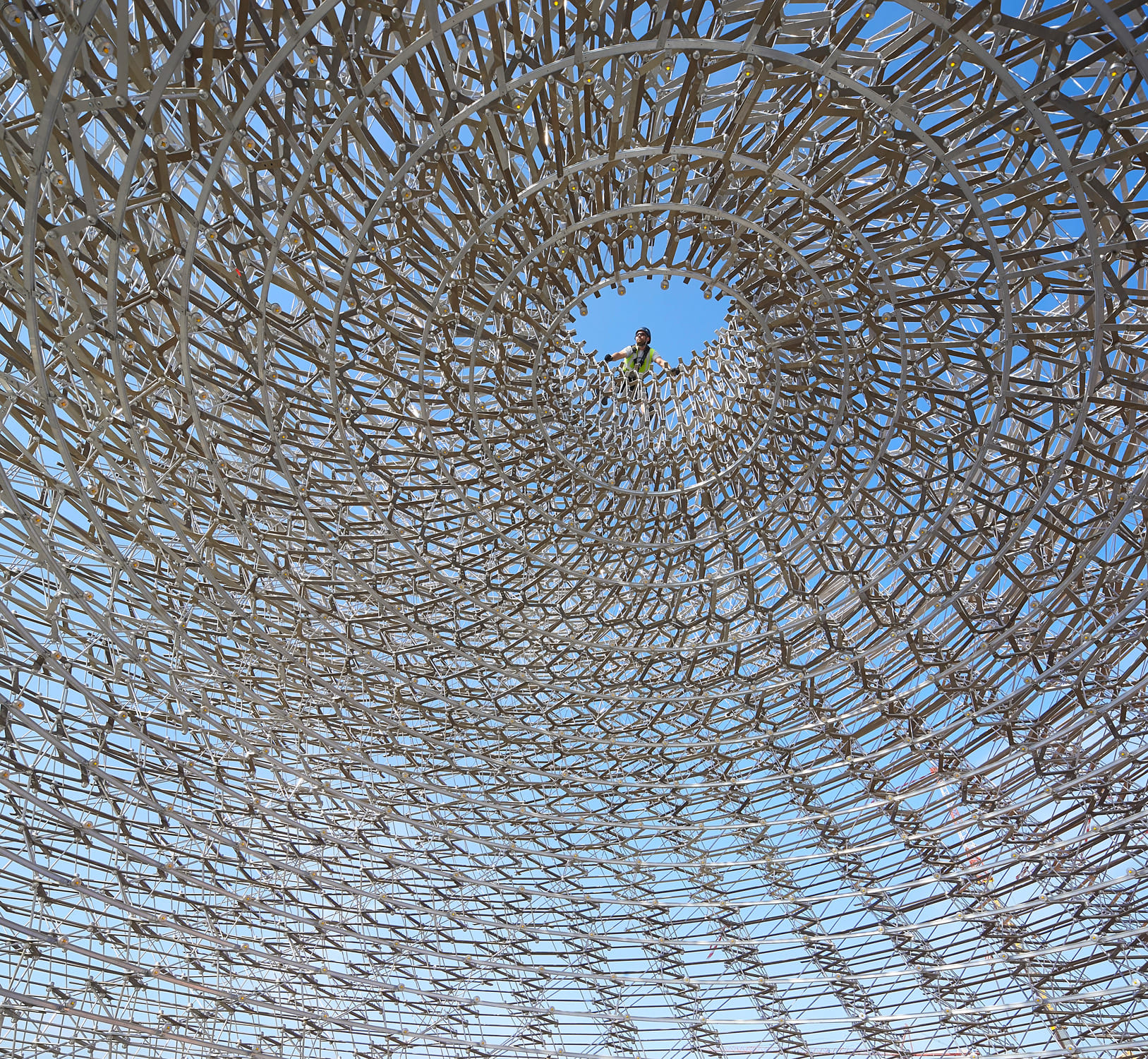 A peek into the UK's beehive-inspired pavilion for Milan Expo 2015 ...
