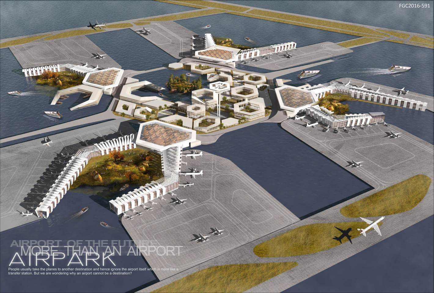A glimpse of the 2016 Fentress Global Challenge “Airport of the Future ...