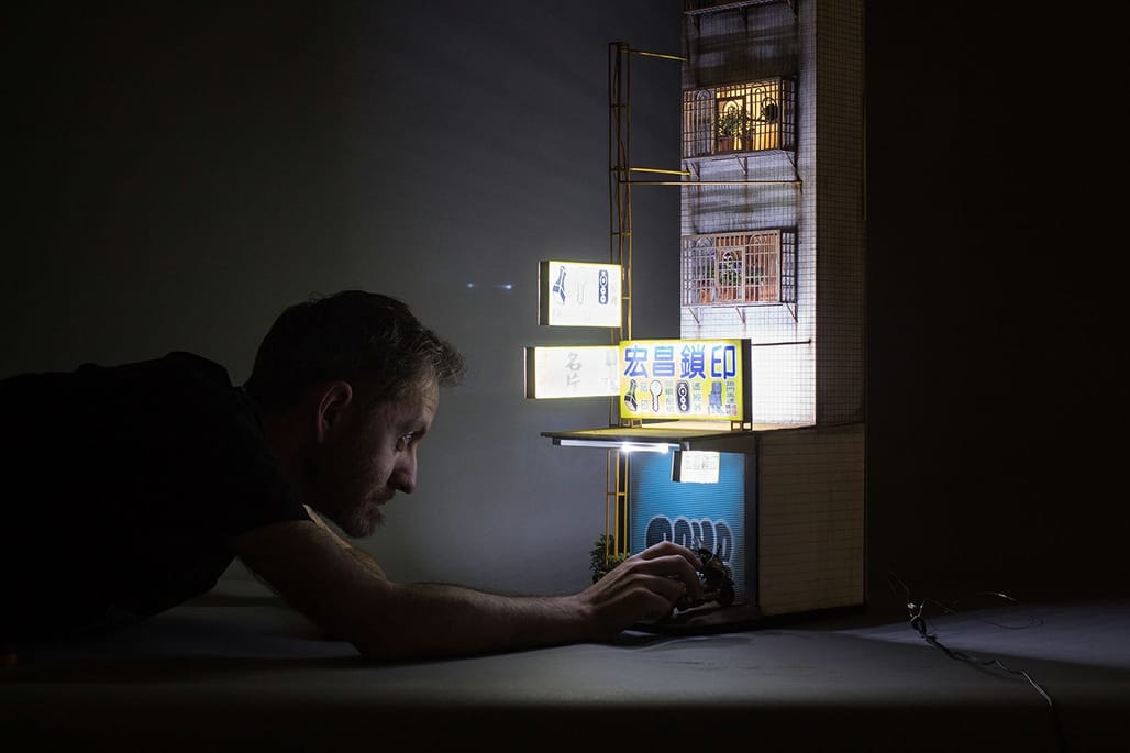 Artist Joshua Smith builds urban decay miniatures | News | Archinect