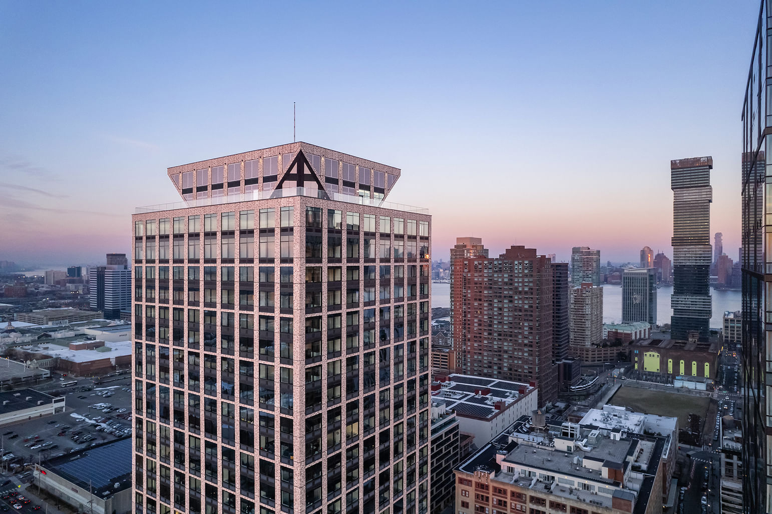 Take a look inside HWKN’s new 351 Marin tower in New Jersey | News ...