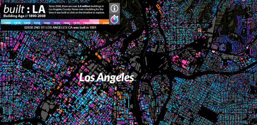 built: LA maps the age of every building in Los Angeles | News | Archinect