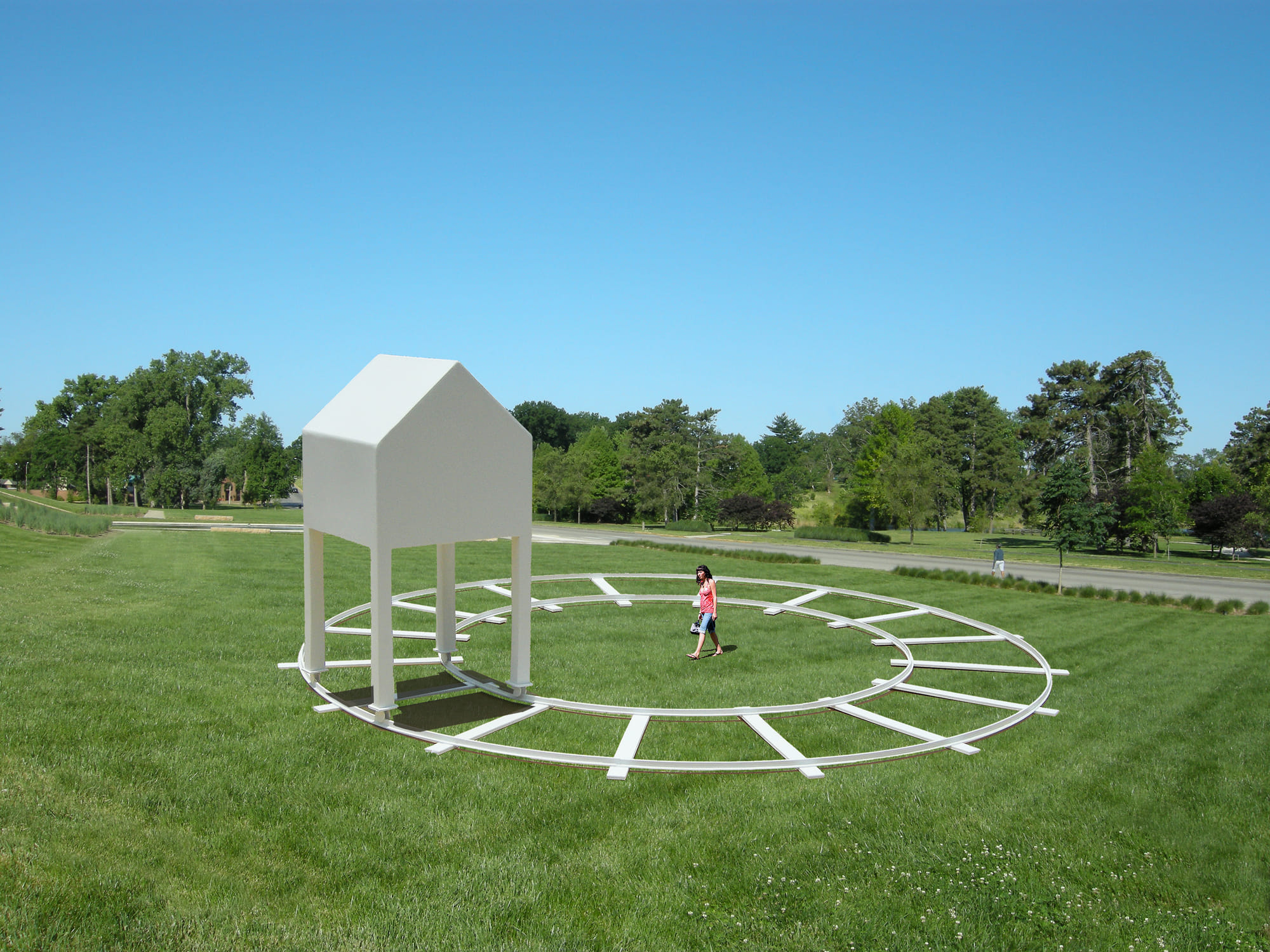 The House as a Metaphor Public Art Proposals | michael jantzen | Archinect
