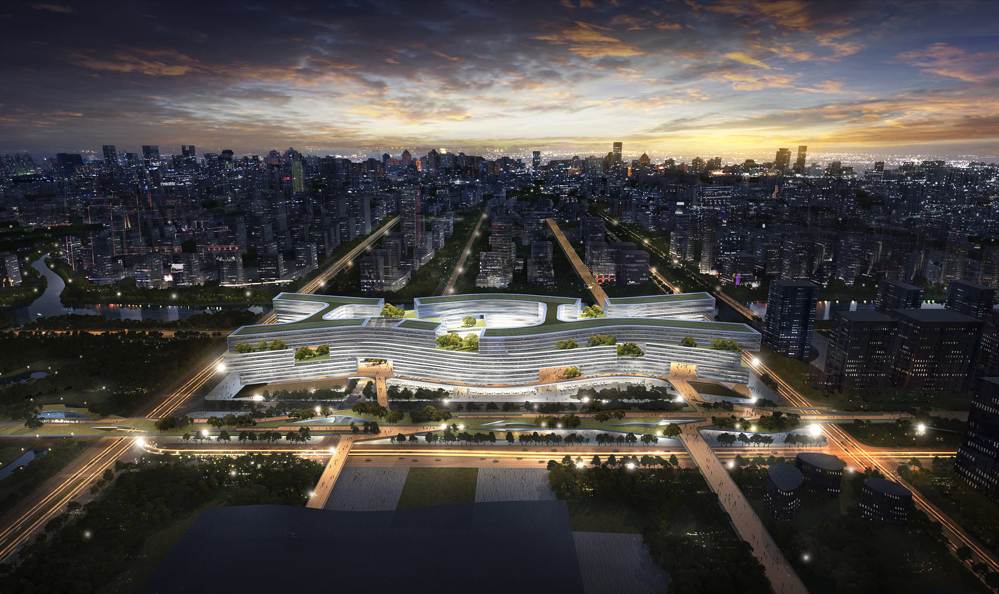 Pingan High-Tech Park | Dplus Studio | Archinect