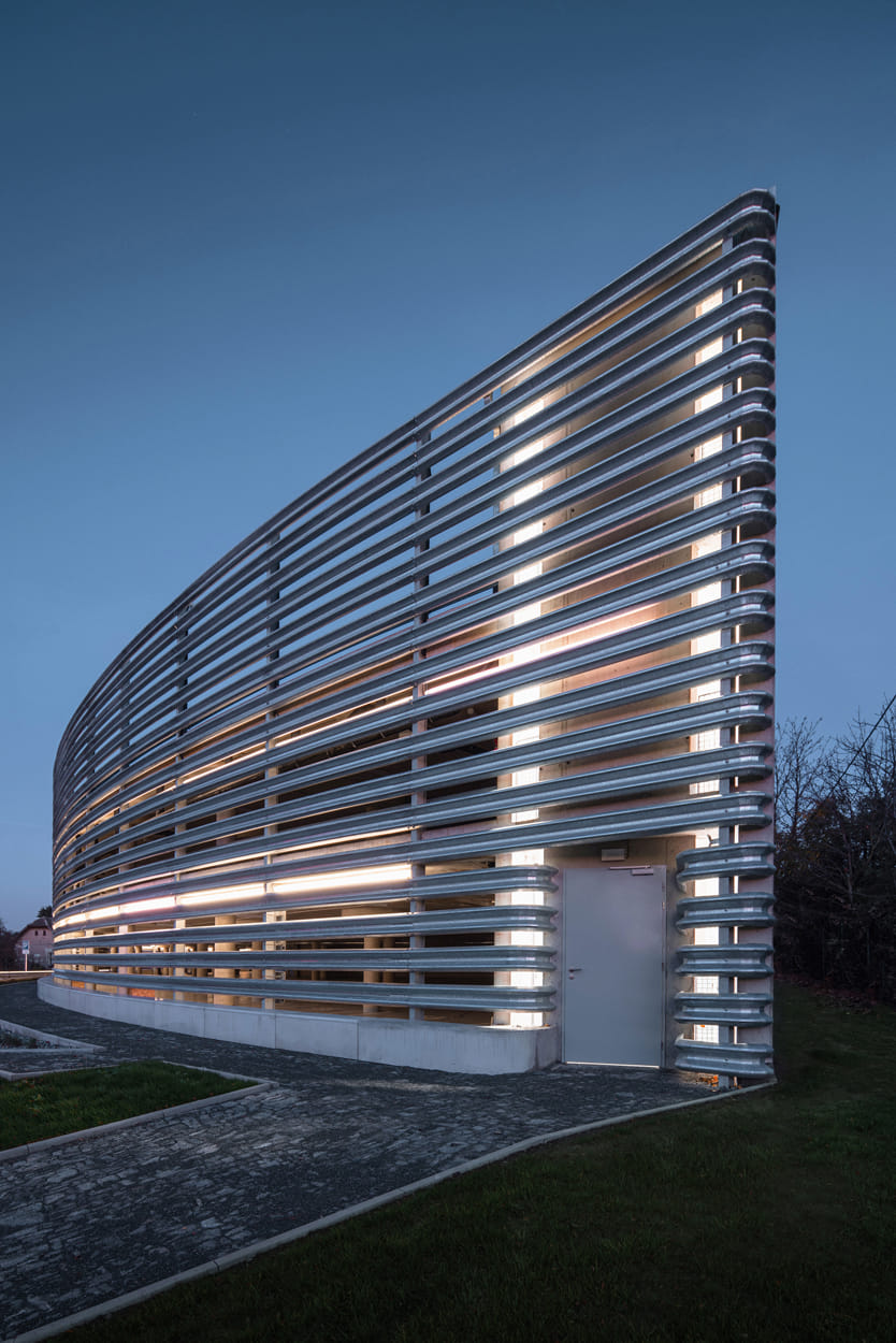 Parking House in Dolni Brezany | Fránek Architects | Archinect