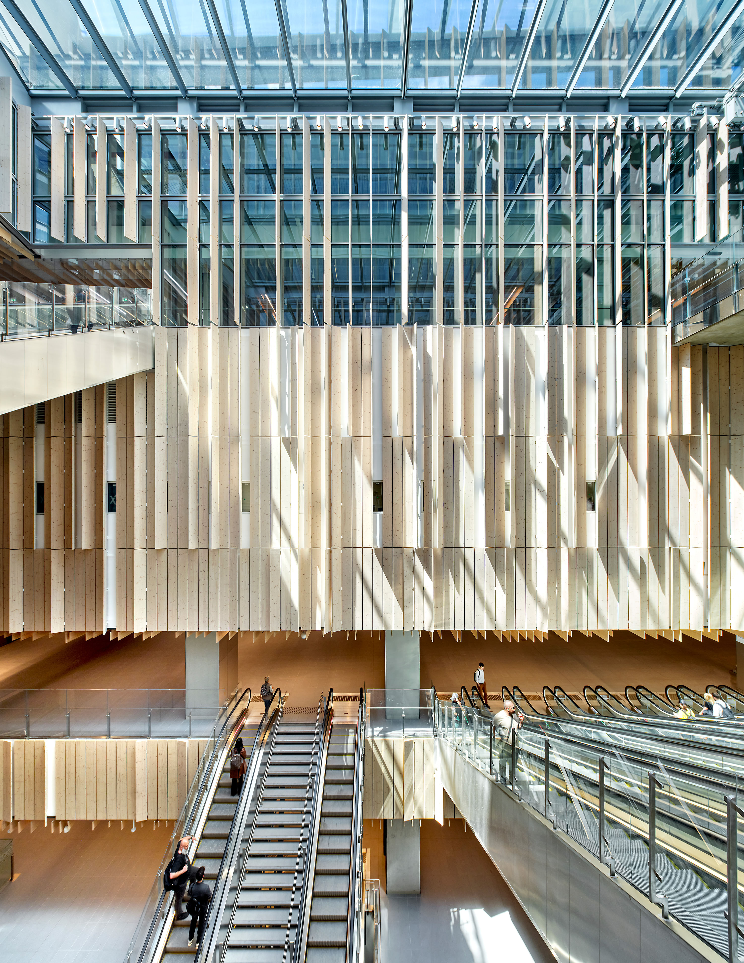Just in time for the Summer Olympics, Kengo Kuma's Saint-Denis–Pleyel ...
