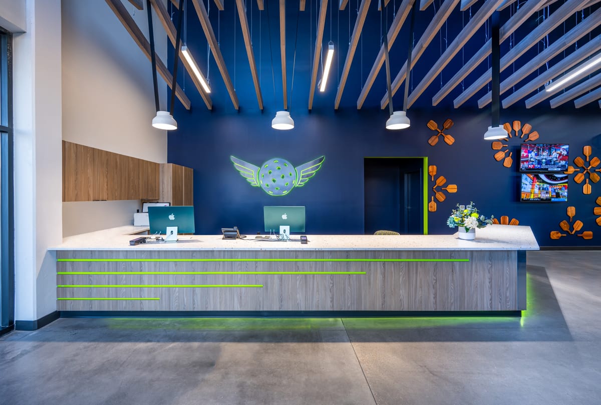 Branding pickleball in a whole new light | Cushing Terrell | Archinect