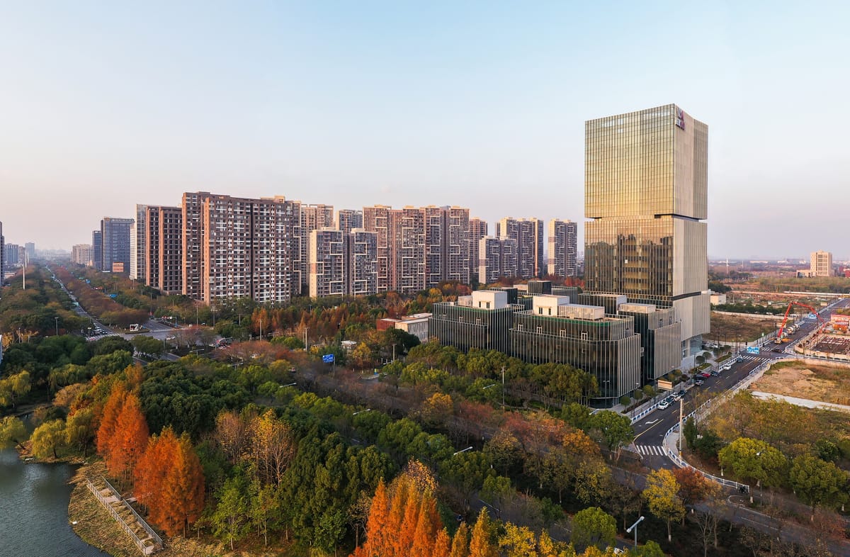 Aedas-Designed New Community Hub in Shanghai Jiading New Town - A ...