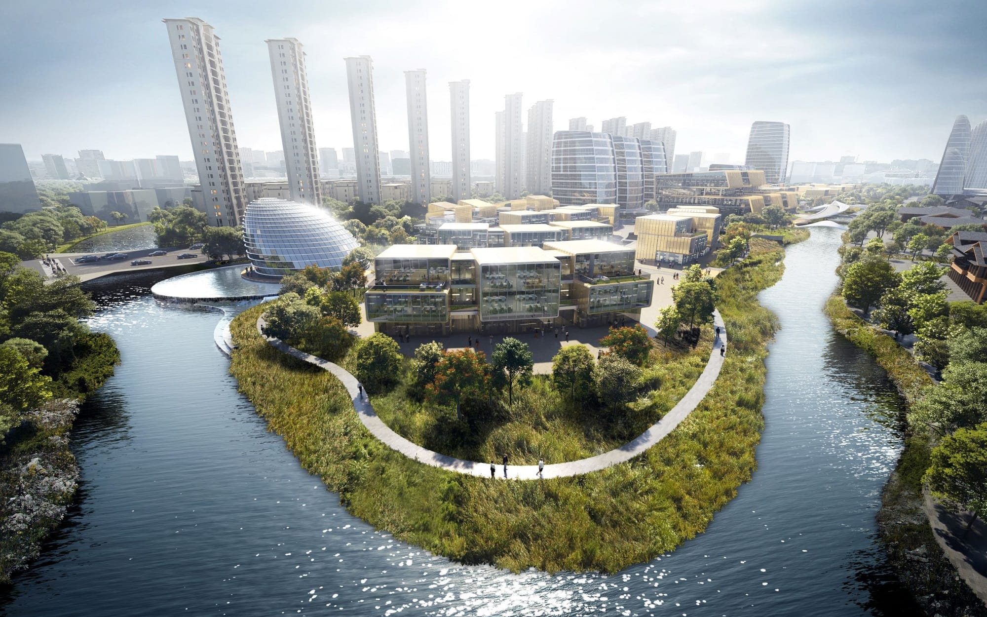 Creating a High-Tech Hub at Wenzhou Innovaland Start-Up Zone | Aedas ...