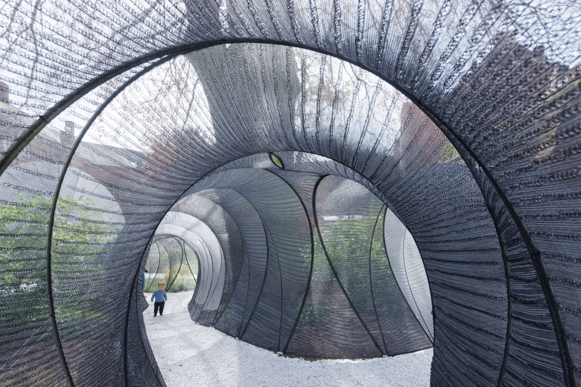 SO – IL creates 3D knit textile passage for Bruges Triennial 2024 ...