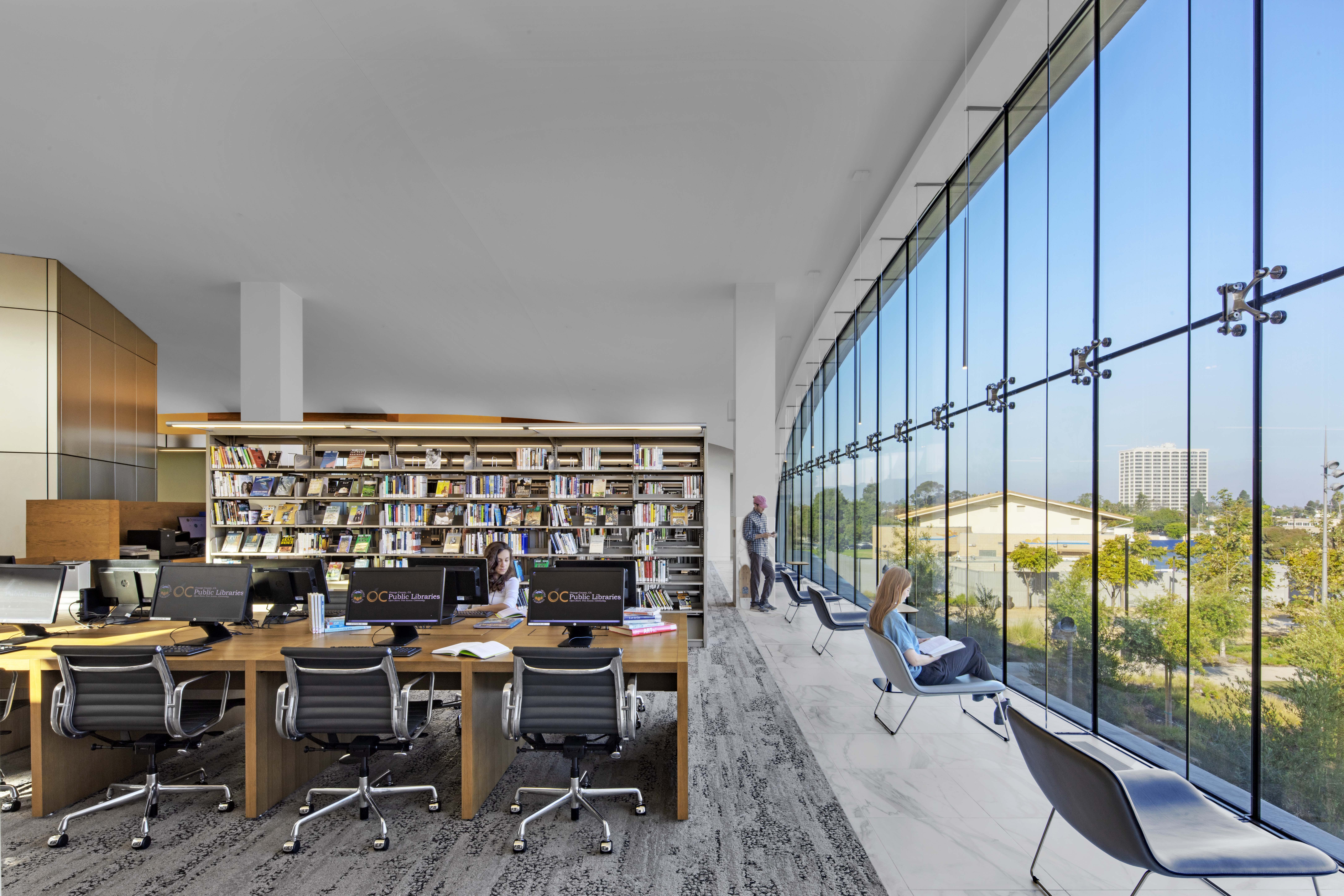 Costa Mesa Library & Lions Park | Johnson Favaro | Archinect