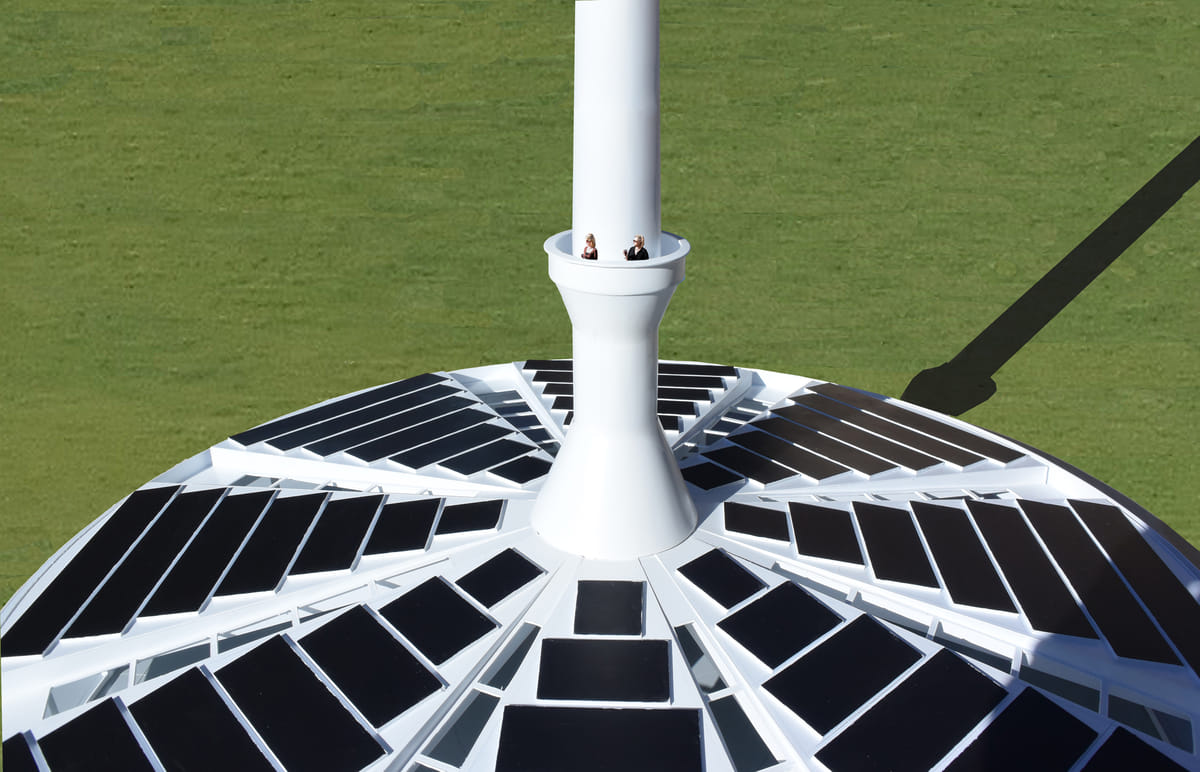 The Solar Wind Pavilions | michael jantzen | Archinect