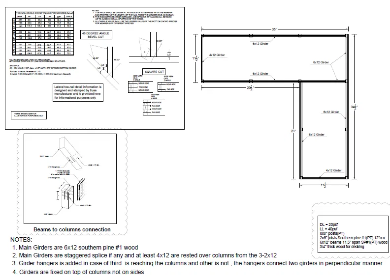 Structural Design of Timber Deck | David Van Tran | Archinect